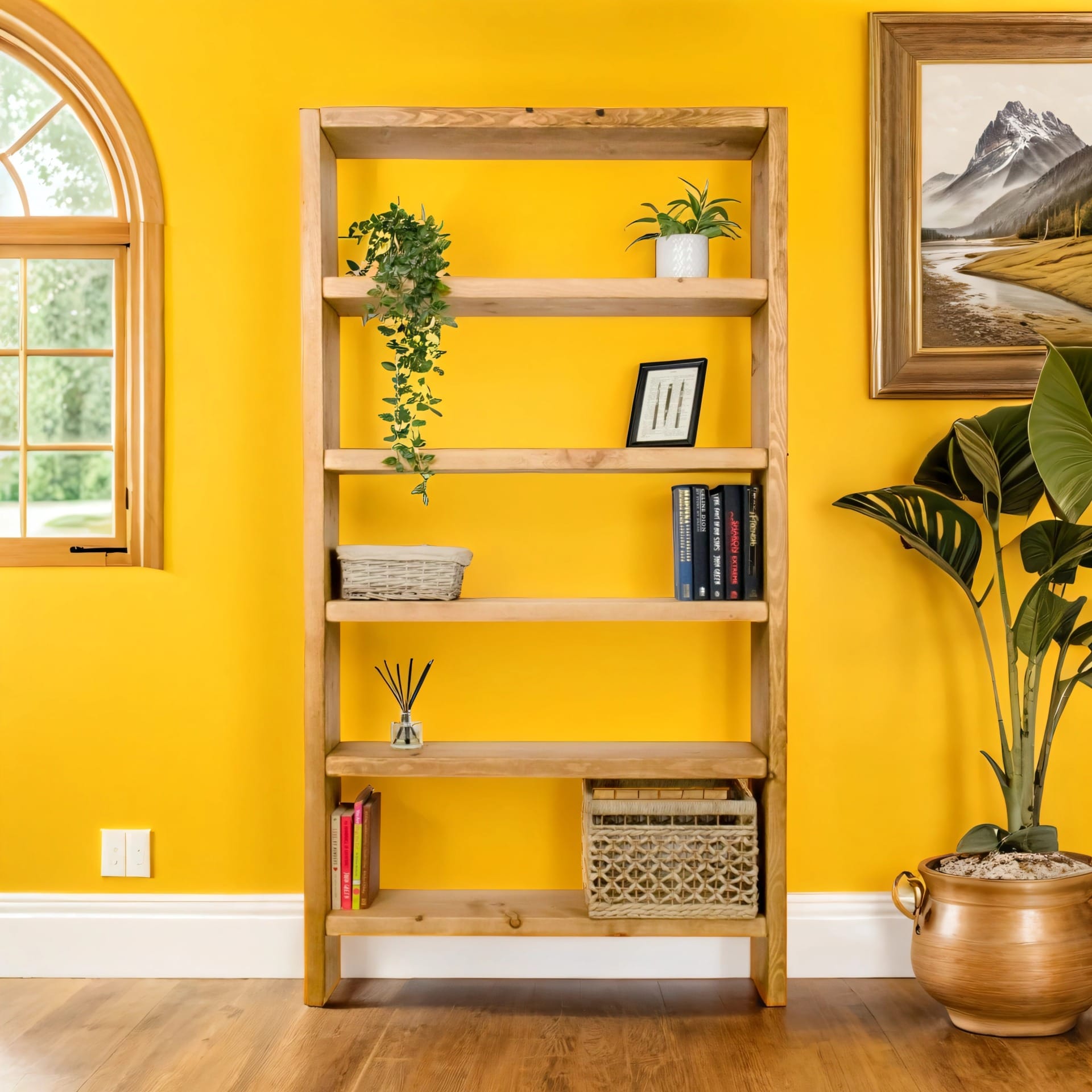 Reclaimed Solid Wood Bookcase Reclaimed Timber Style Pipe Dream Furniture