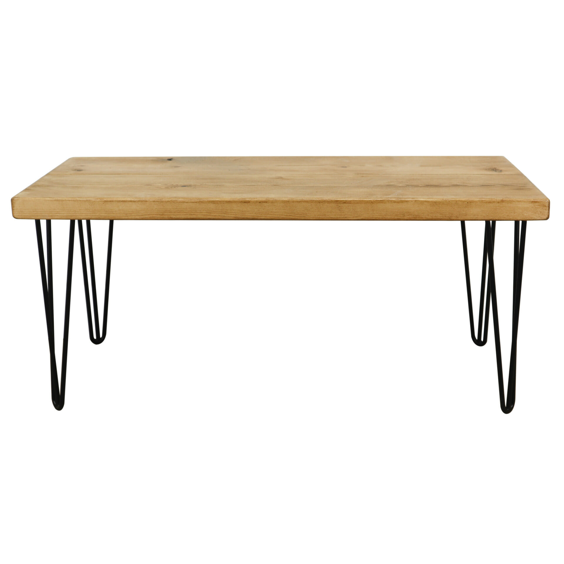 Reclaimed Coffee Table With Hair Pin Legs Reclaimed Timber Style Pipe Dream Furniture
